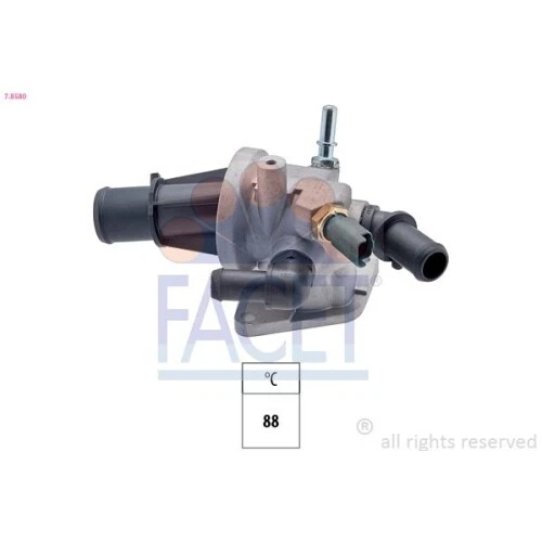 THERMOSTAT LIQUIDE DE Refroidissement Facet 7.8580 Made In Italy - Oe ...