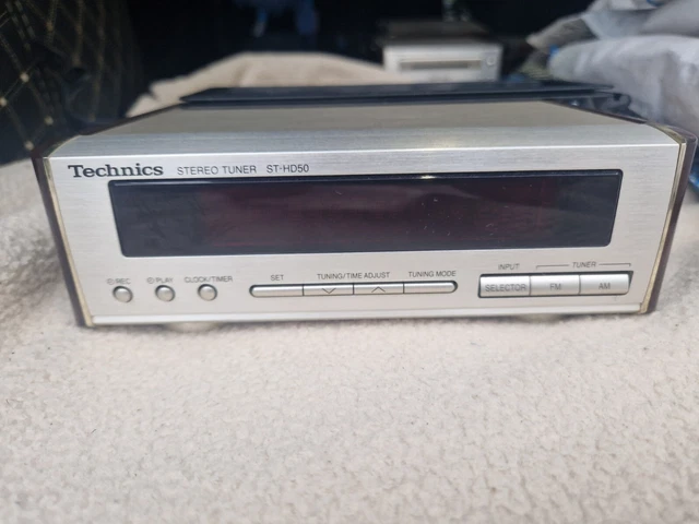 TECHNICS ST-HD50 COMPONENT H-Fi PRE amplifier tuner FOR use with SH ...