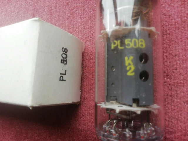 NEW PL-508 VACUUM Tube Valve Electronic Electrical TV Radio Component Boxed £6.95 - PicClick UK