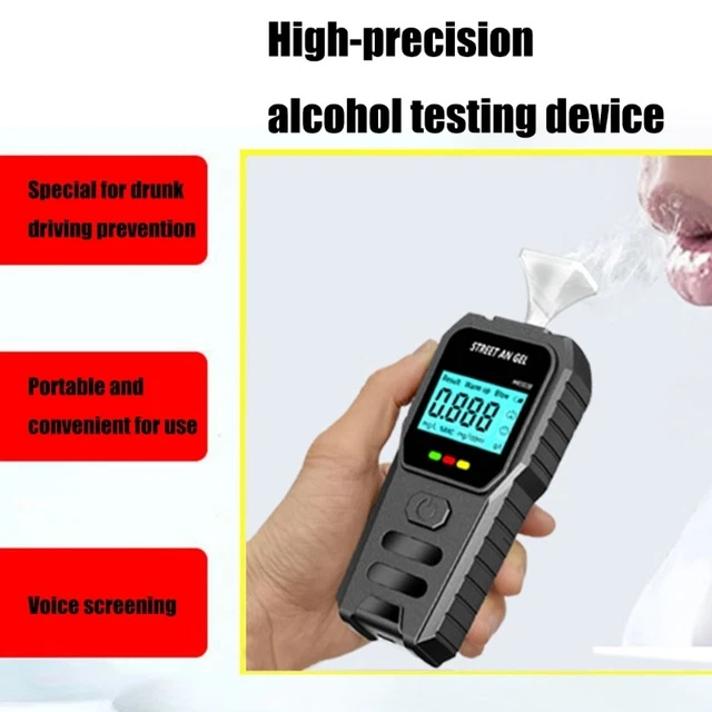 SMALL BREATHALYZER DEVICE Fast Accurate Testing Car Travel Must Have ...