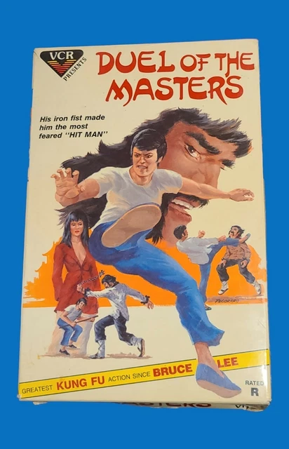 1972 DUAL OF the Masters VHS Clamshell RARE VINTAGE Kung Fu Hong Kong ...