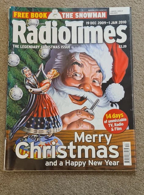 RADIO TIMES CHRISTMAS Issue 19th Dec 2009 to 1st Jan 2010 £18.92 ...