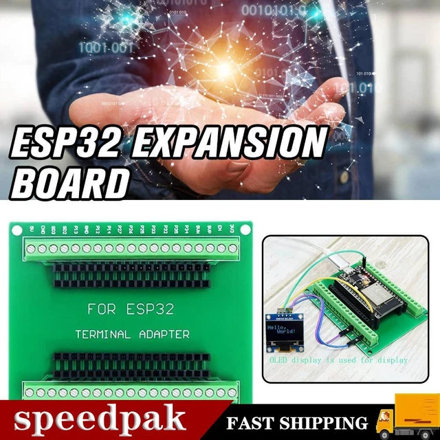 Esp32 Breakout Board 38pin Gpio 1in2 Esp32s Esp32 Development Esp Wroom 32 U3p3 Eur 397