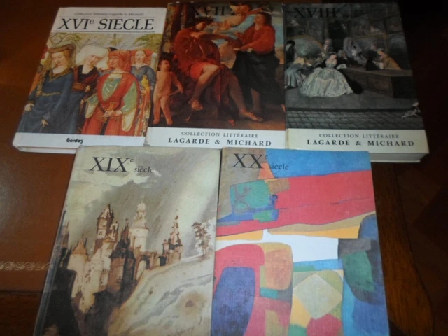 LAGARDE ET MICHARD -Xvi-Xvii-Xviii-Xix-Xx Siecle Lot De 5 Livres EUR 27,99 - PicClick FR