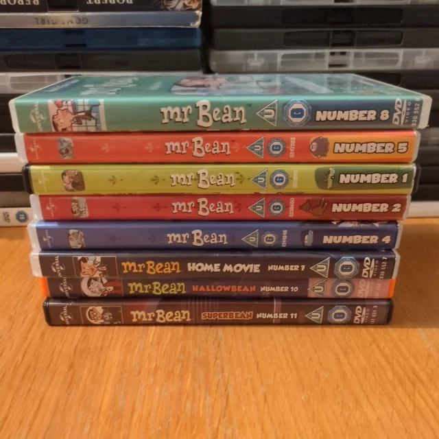 MR BEAN : Animated Series - 8 DVD Bundle - Poor Condition £4.36 ...