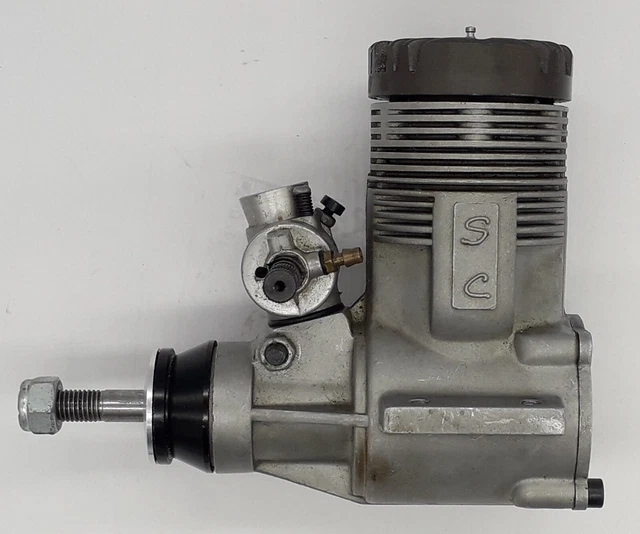 SUPER CUSTOM SC91 15cc two stroke GLOW ENGINE £25.00 - PicClick UK