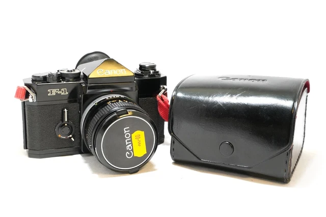 KIT APPAREIL PHOTO Analogique Canon F1 Old Avec 35mm Fd F3.5 S. C. Et T ...
