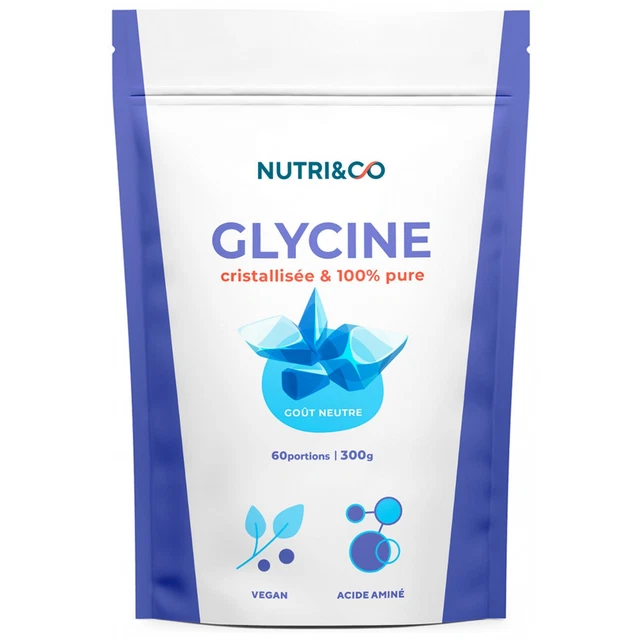 NUTRI&CO CRYSTALLISED GLYCINE 100% Pure Neutral Taste 300 g £26.95 ...
