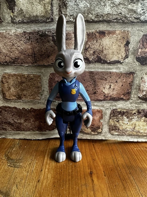 DISNEY ZOOTOPIA OFFICER JUDY HOPPS Toy Action Figure TOMY Zootropolis 9 ...