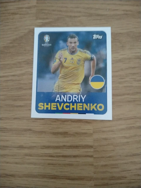 TOPPS UEFA EURO 2024 Sticker Andriy Shevchenko Legends #LEG 5 £0.99 ...
