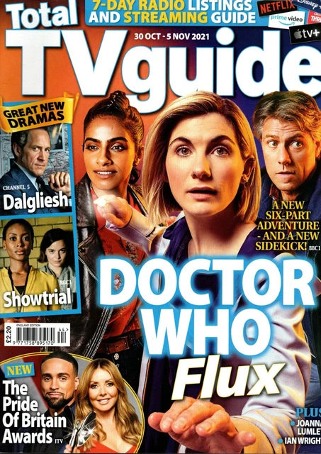 TOTAL TV GUIDE October 30 - November 5 2021 Doctor Who Pride Of Britain ...
