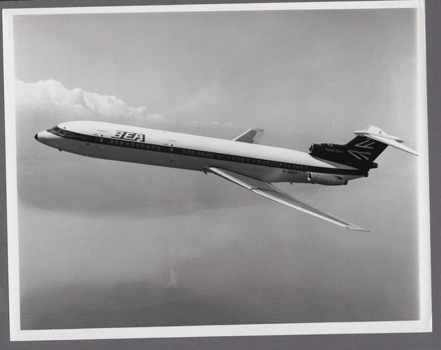 BRITISH EUROPEAN AIRWAYS Bea Trident Three Large Vintage Original ...