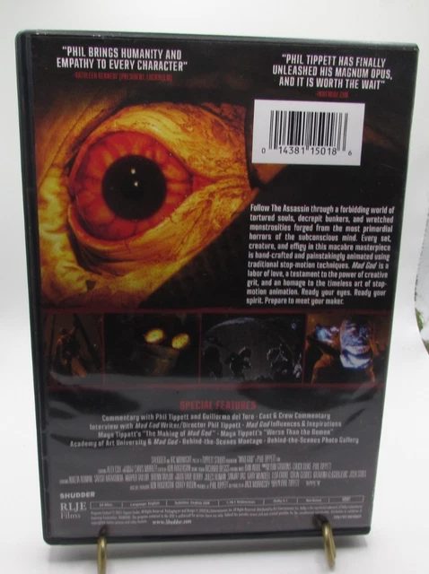 MAD GOD DVD 2021 Shudder Stopmotion Horror £14.93 - PicClick UK