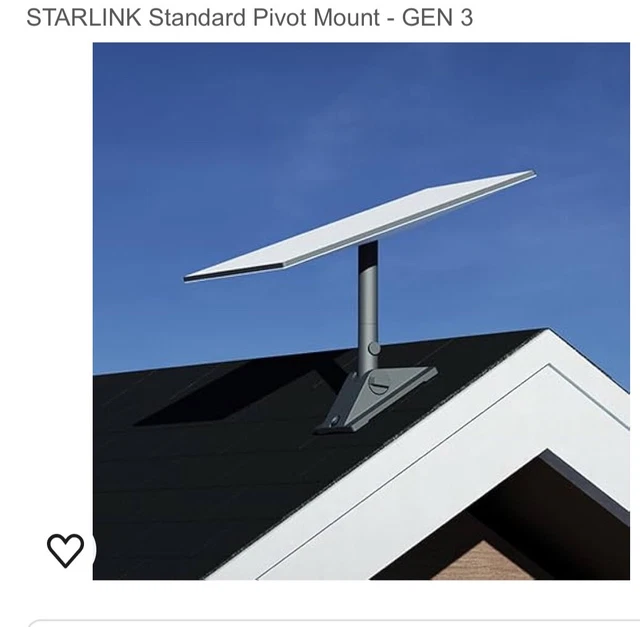 STARLINK GEN 3 V3 Roof Pivot Mount new in box $174.19 - PicClick CA