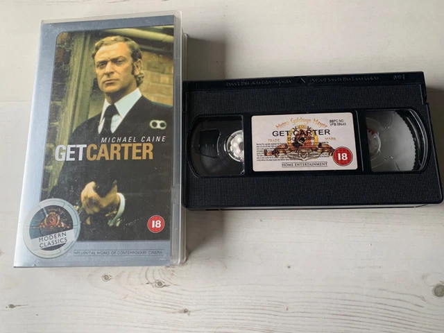 GET CARTER - VHS VIDEO - Michael Caine 'Modern Classics' £1.50 ...