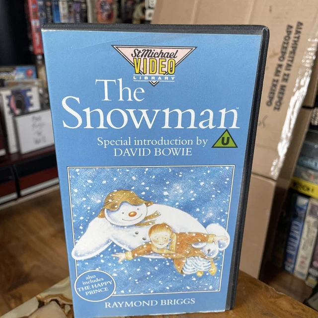 THE SNOWMAN ST Michael Video Library Introduction By David Bowie Vhs ...