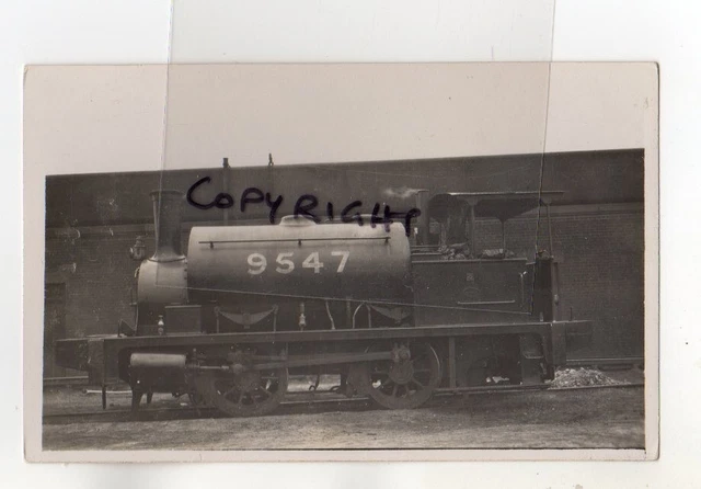 RAIL PHOTO LNER NBR 040st Y9 9547 Unknoiwn shed St. Margarets edinburgh ...