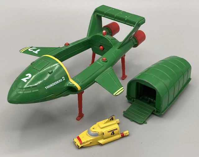 MATCHBOX - THUNDERBIRD 2 and Thunderbird 4 - 1992 - Thunderbirds are Go ...