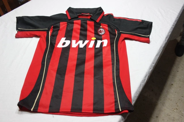 CAMISETA DE FUTBOL De Ac Milan De Talla De Niño 43X62 Bwin Dorsal 22 Kaka EUR 14,95 - PicClick ES