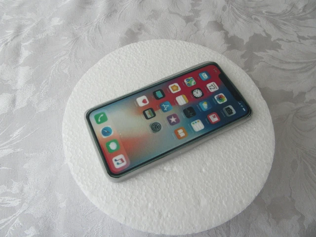 EDIBLE HANDMADE MOBILE Phone Fondant Cake Topper Sugar paste Decoration ...