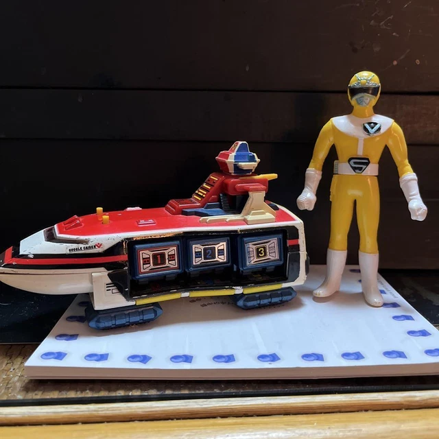 POWER RANGERS DAI Sentai Goggle V Popinica Goggle Caesar Goggle Jaune ...