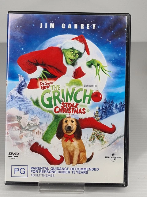 DR SEUSS-HOW THE Grinch Stole Christmas-Jim Carrey-Dvd- EUR 2,49 ...