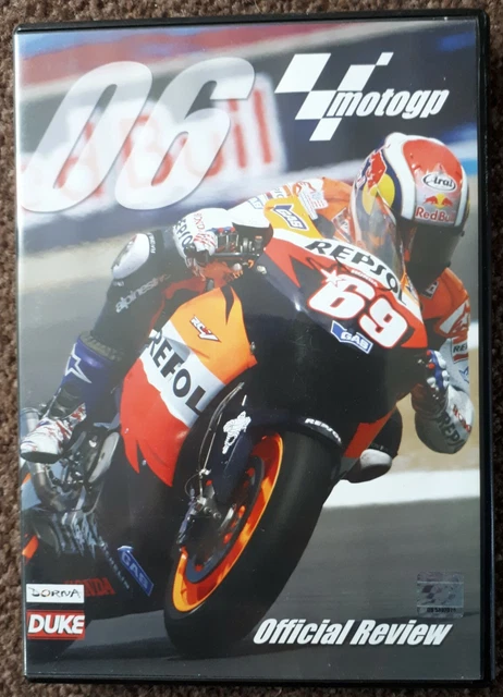 MOTOGP 2006 OFFICIAL Review DVD, Hayden, Rossi, Melandri, Pedrosa ...