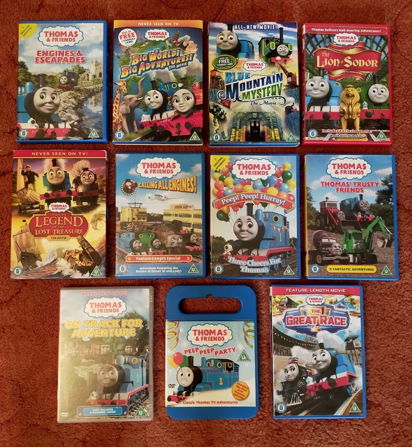 THOMAS THE TANK Engine - DVD collection - 11 Different DVDS job lot ...
