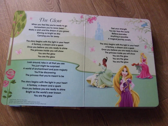 DISNEY PRINCESS SING-ALONG Book & Cd EUR 1,16 - PicClick IT