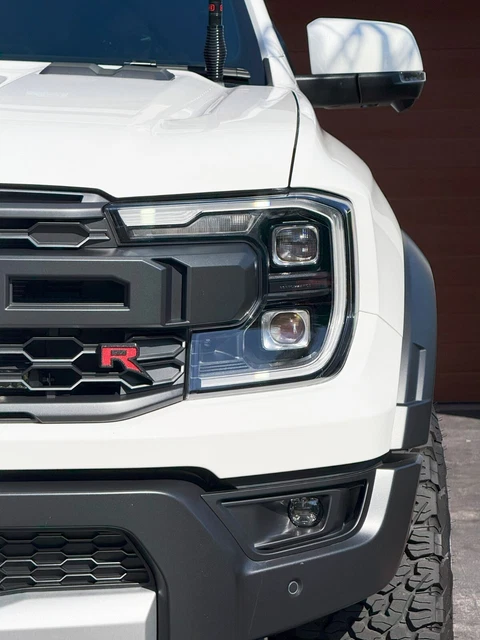 FORD NEXT GEN Ranger Raptor R logo 3D Badge (2 tone Black out trim) $28 ...