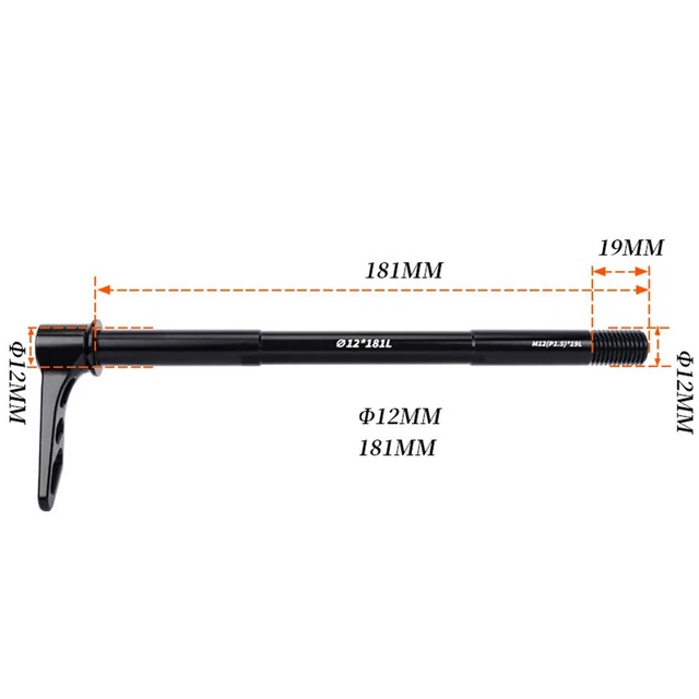 INNOVATIVE DESIGN MOUNTAIN Bike Quick Release Thru Axle System 142148mm ...