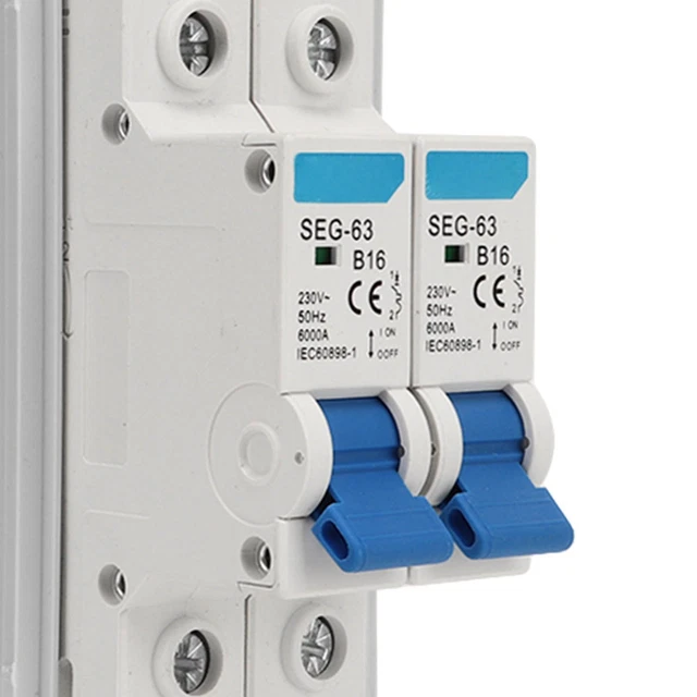 CIRCUIT BREAKER SWITCH 2 Way MCB Protection Distribution Box For ...