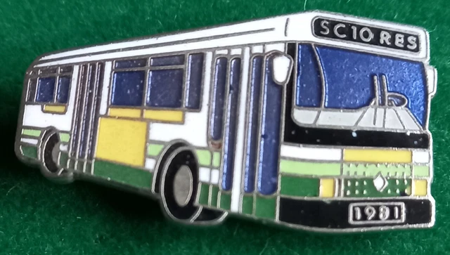 PIN'S EMAIL GRAND Feu Metro Ratp Ancien Bus 1981 SC10 Signé Coinderoux ...