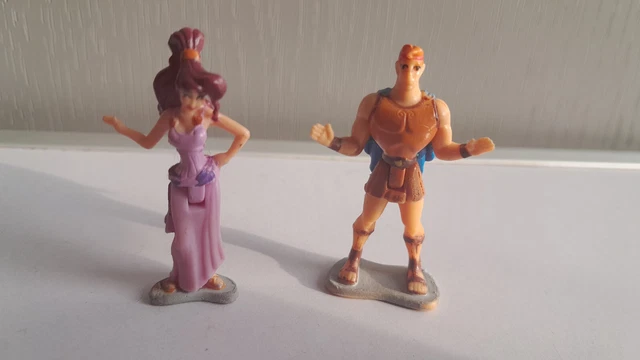 VINTAGE POLLY POCKET Disney Hercules Play set Hercules Figures only £12 ...