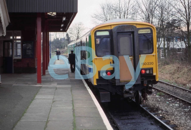 35MM RAILWAY SLIDE of Class 150 DMU 150220 @ Dorridge Copyright to ...
