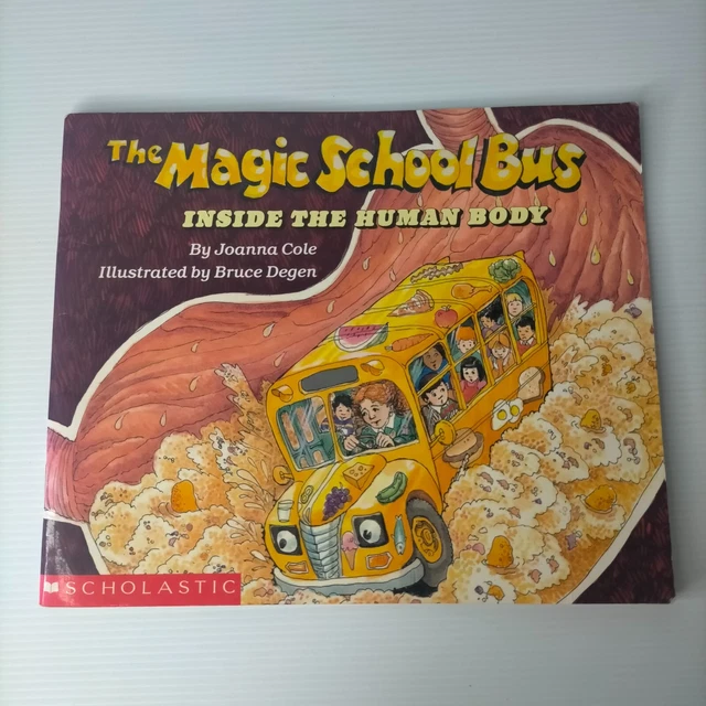 THE MAGIC SCHOOL Bus Inside The Human Body Children's Paperback Book AU ...