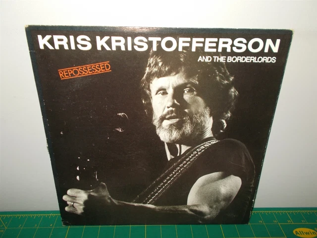 KRIS KRISTOFFERSON AND The Borderlords Repossessed Mercury Record LP ...