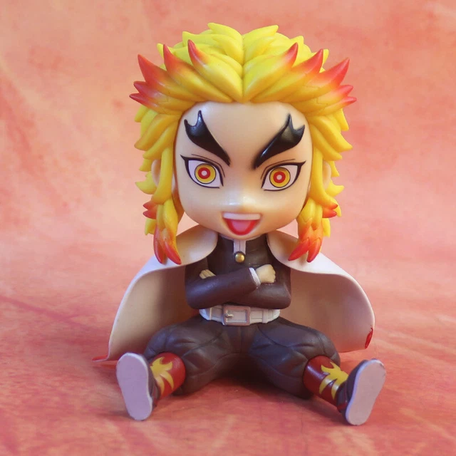 DEMON SLAYER：KIMETSU NO Yaiba Rengoku Kyoujurou Cute Mini PVC Figure ...