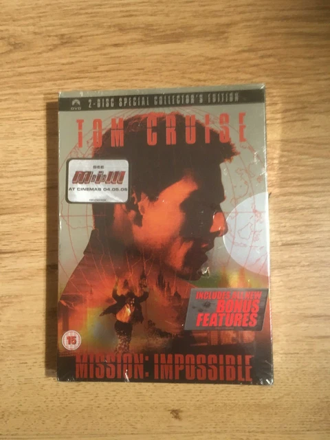MISSION: IMPOSSIBLE NEW Two-Disc Special Collector's Edition DVD £6.10 ...