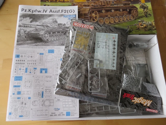 DRAGON 6360, PANZERKAMPFWAGEN IV Ausf. F2 (G), 1:35 EUR 27,50 - PicClick DE