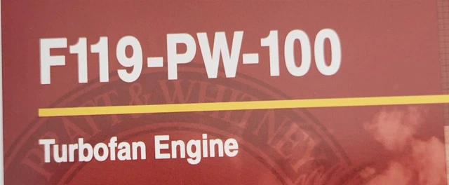 PRATT & WHITNEY F119-PW-100 Turbofan Engine Data Sheet Military Jan ...