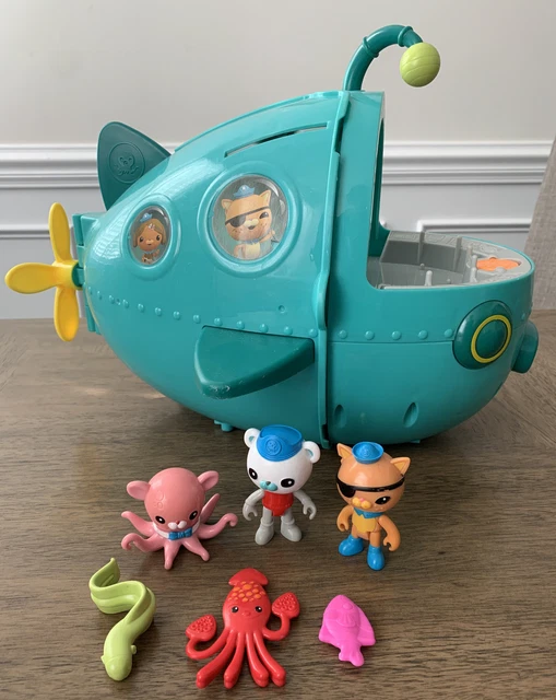 FISHER PRICE OCTONAUTS Gup-A Deluxe playset vehicle Sub Figures ...