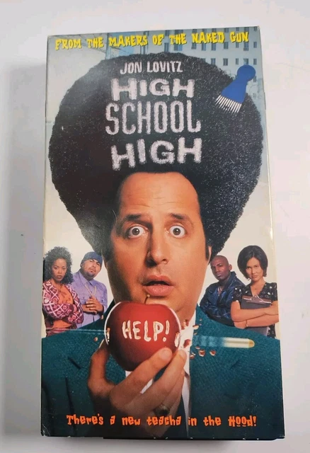 HIGH SCHOOL HIGH VHS - Vintage Video 1996 Jon Lovitz Comedy *Buy 2 Get ...
