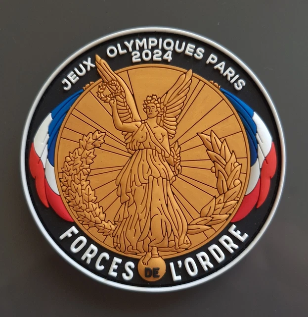 ÉCUSSON PATCH PVC Jo Paris 2024 Forces De L'ordre EUR 5,50 - PicClick FR