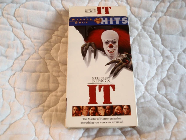 STEPHEN KING'S IT Vhs Horror Pennywise The Clown Tim Curry John Ritter ...