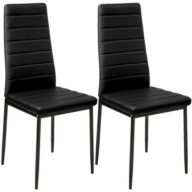 2x Esszimmerstuhl Set Stühle Küchenstuhl Hochlehner Wartezimmer Stuhl