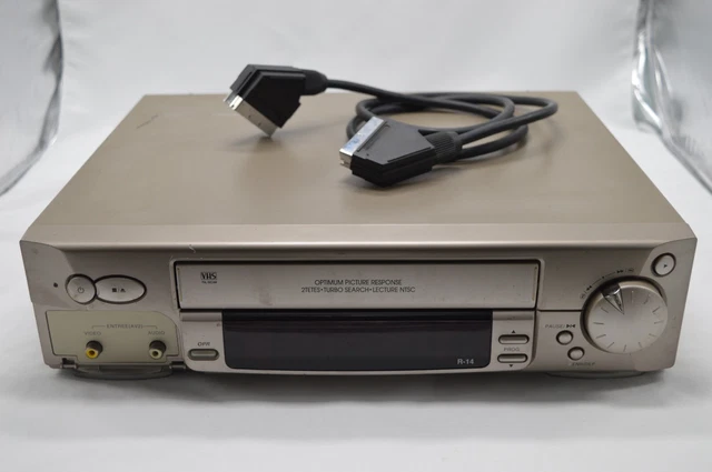 MAGNÉTOSCOPE LECTEUR CASSETTE enregistreur recorder VHS K7 Goldstar R-14 EUR 59,90 - PicClick FR