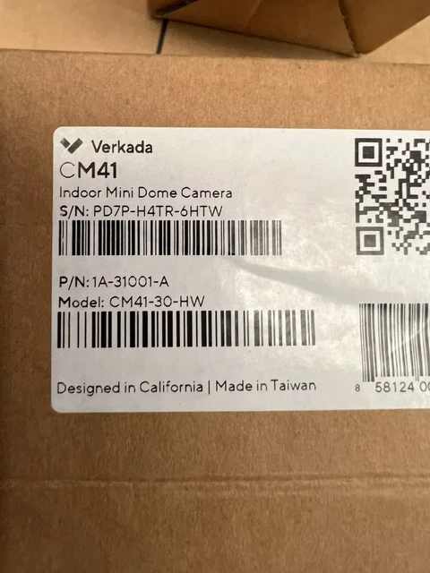 VERKADA AC41-HW 4-DOOR Smart Access Controller with CM41-30-HW & AD31 ...