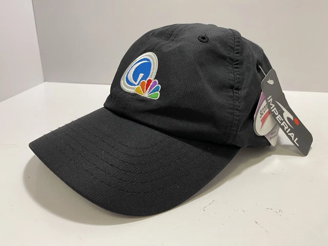 NBC SPORTS GOLF Channel Embroidered Patch Logo Black Adult Adjustable ...