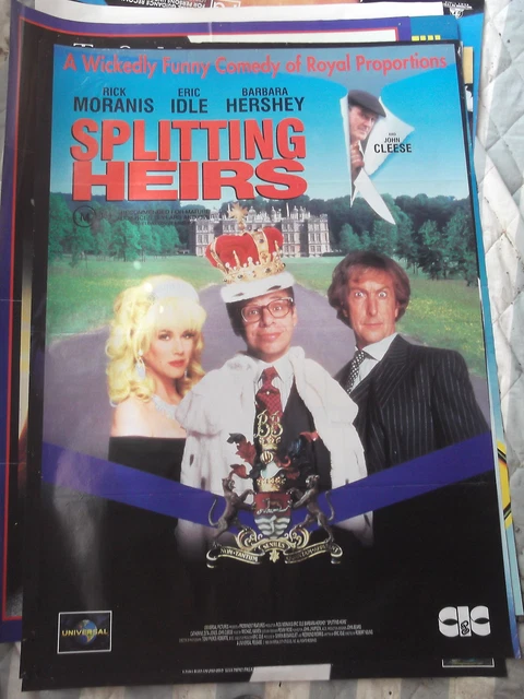 SPLITTING HEIRS ERIC Idle 1 Movie Poster Folds $9.00 - PicClick AU